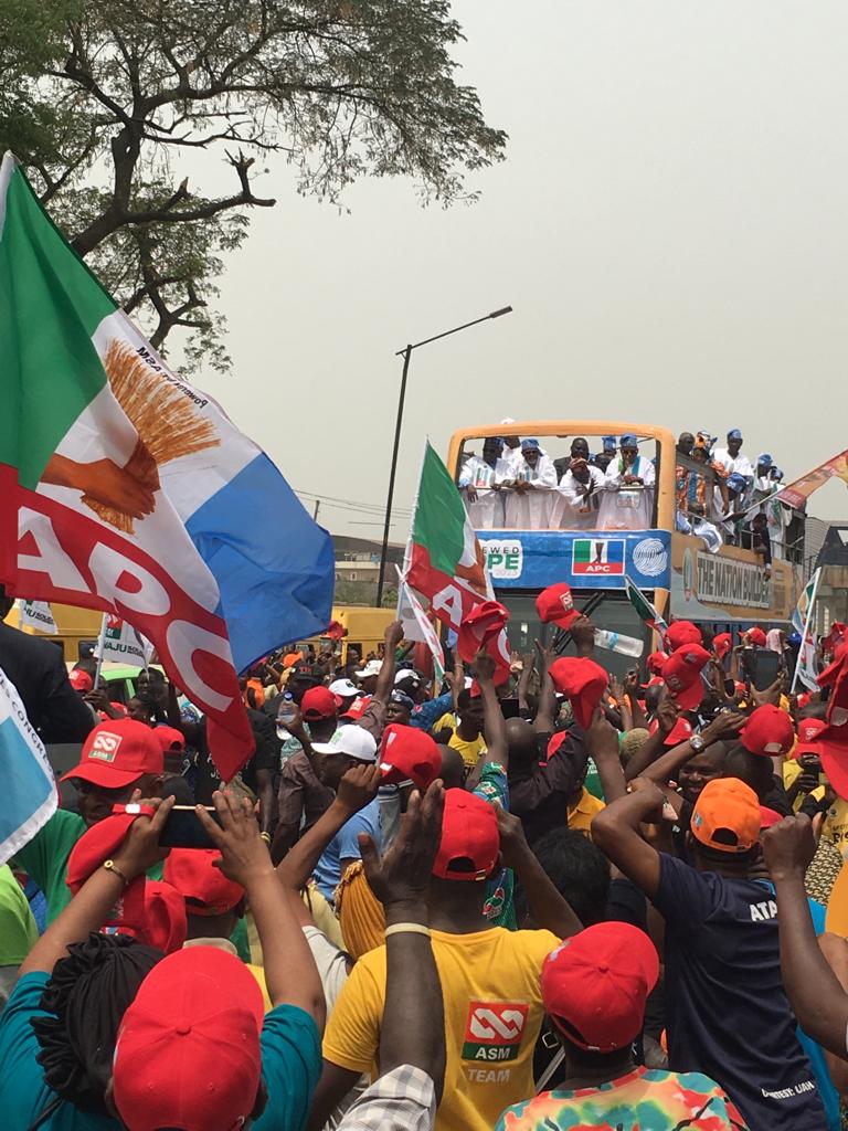 Huge Crowd As APC Final Presidential Rally Kicks Off In Lagos – The ...