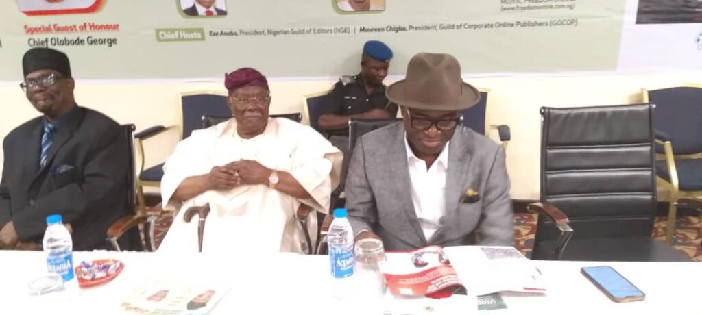 Elder-statesman, Chief Olabode George lashes out at the National ...