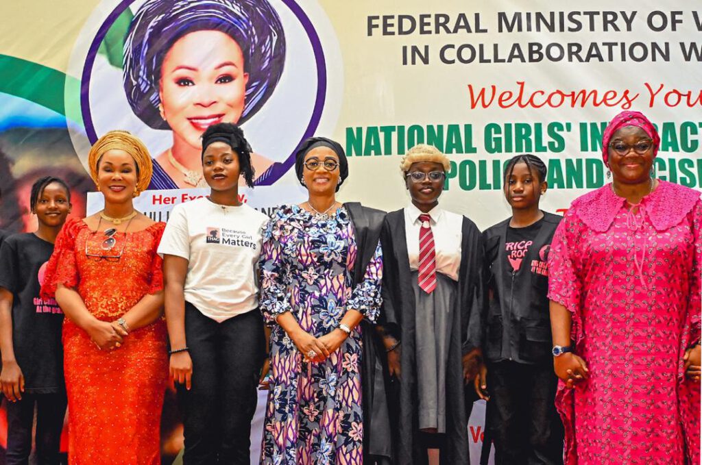 NIGERIAS FIRST LADY CELEBRATES THE GIRL CHILD – The News Now