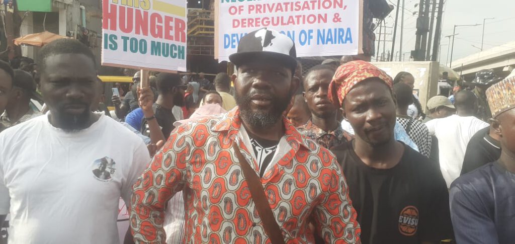 Photo News: Protest at Under Bridge, Ikeja, on June 12 Democracy Day ...