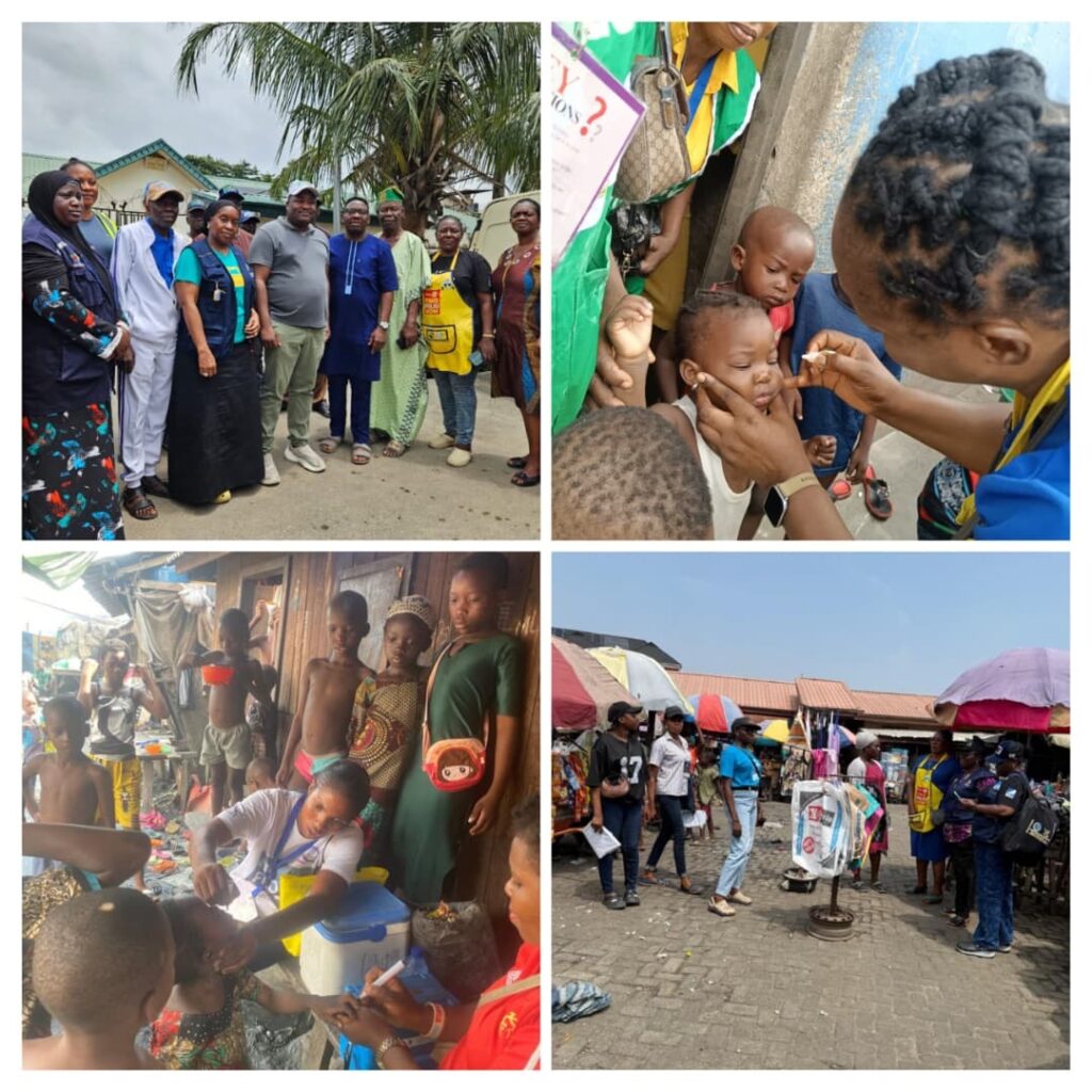 YABA LCDA EXECUTIVE CHAIRMAN, HON. DR. BAYO ADEFUYE, FLAGS OFF POLIO ...