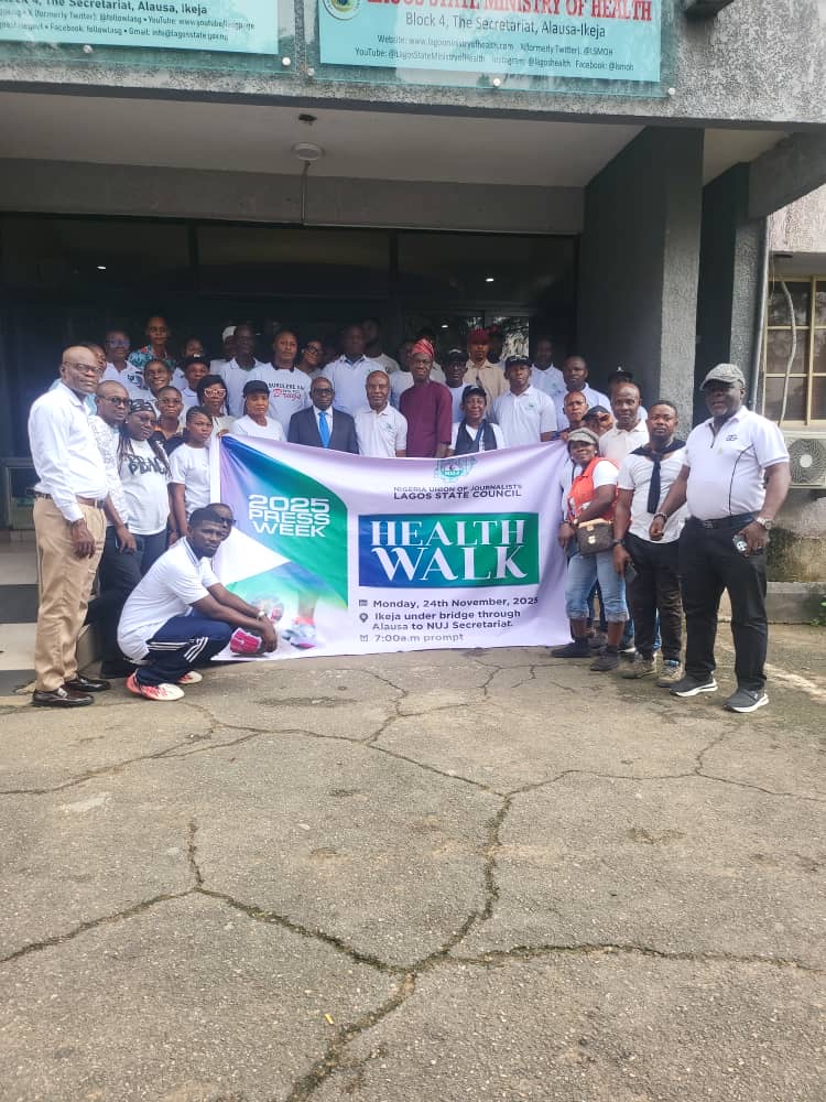 Photo News: “Energy, Fitness & Fellowship: Lagos NUJ Flags Off 2025 ...